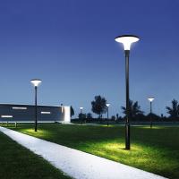 China Pool Pond LED Solar Powered Pillar Lights Outdoor 550x550mmx440mm 50w Ip65 for sale