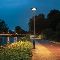 China courtyard solar led lights 40w 400*400mm 420mm  Lithium Iron Phosphate  3.2v/20000mah for sale