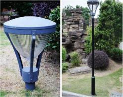 China E27 Outdoor LED Garden Pole Lights Manufacturer 450mmx580mm IP65 for sale