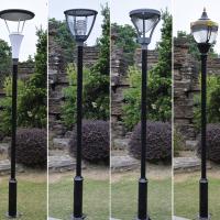 China Courtyard Solar Led Lights 750mmx550mm Aluminum+PC  IP65  E27 Replaceable for sale