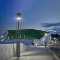 China 20W 30w 40w Path LED Garden Light High Power Height 2.5m 3m 3.5m 4M Modern for sale
