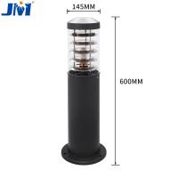 China Backyard LED Lawn Lights E27 220V 145x600MM Hotel Villa Landscape for sale