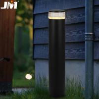 China Night LED Lawn Lights Landscape park 100x100x600MM 7W 3000K Black for sale