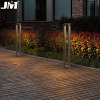 China Led Lawn Lamp Aluminum  120*150*600mm 7w 3000k Black for sale
