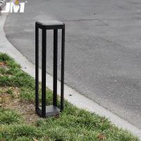 China Led Lawn Lamp Aluminum  120*150*600mm 7w 3000k Black for sale