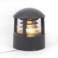 China Gate Led Pillar Lights Outdoor Column Driveway Aluminum PC 215x255MM E27 for sale