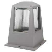 China Column LED Pillar Lights Decor Outdoor 150x420MM Aluminum PC E27 for sale