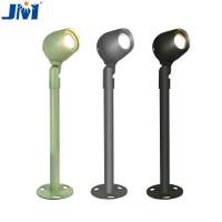 China Colored LED Lawn Lights Garden 12W 110x75x490MM 3000K Green 120 Degree for sale