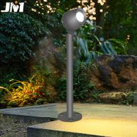 China Colored LED Lawn Lights Garden 12W 110x75x490MM 3000K Green 120 Degree for sale