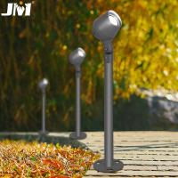 China Colored LED Lawn Lights Garden 12W 110x75x490MM 3000K Green 120 Degree for sale