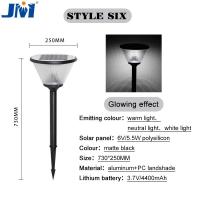 China Garden Post Solar Lawn Lamps 6V/ 5.5W Polysilicon Waterproof Integrated 219x670mm for sale