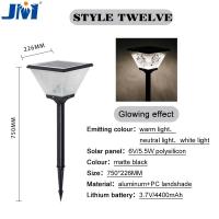 China Waterproof Solar Garden Light Lantern Pathway Pathway  Decoration  226x750mm for sale