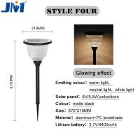 China Powered Bright Solar Lawn Lights Garden Decoration 6V 4.5W 219x670mm for sale