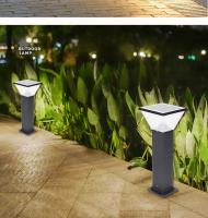 China Garden Post Solar Lawn Lamps 6V/ 5.5W Polysilicon Waterproof Integrated 219x670mm for sale