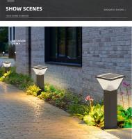 China Lawn Bright White Solar Garden Lights Modern Outdoor 6V 4.5W  219x670mm for sale
