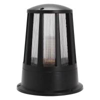 China Outdoor Led Solar Pillar Lights Modern 125x230MM E27 220V Deep Coffee Sand for sale