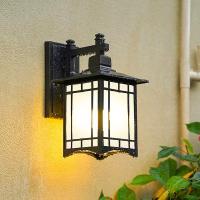 China Aluminum Glass Led Wall Lamp 420*240MM E27 220V 380*290*250mm for sale