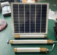 China Tube Solar Fluorescent Light Fixtures 200w Dimmable Tennis Court 350x350mm 6V 15W for sale