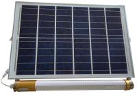 China 300w Solar Panel Fluorescent Light Fixtures T12 350x450mm 6V 20W Slim Die Casting Aluminium for sale