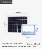 China 300w Led Solar Flood Light Outdoor Solar Powered Mosquito Lamp For Garage Yard Porch for sale