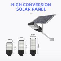 China Commercial Solar Powered LED Street Lights Lamp 150W 3.2V 40000mA Battery for sale