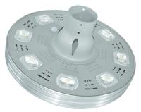 China 8 Heads 160w Outdoor Led Garden Pole Lights Solar Powered Planet Style D439mm for sale