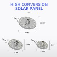 China 200W Ufo Solar Garden Lights Planet Style 10 Heads D532mm Outdoor for sale