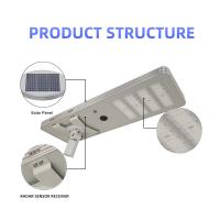 China All In One Integrated LED Solar Street Light Replacement Bulb 4 Heads 200W 1085x350x60mm for sale