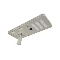 China All In One Solar Street Courtyard Light Manufacturer Round Corner 3 Heads 150W 715x350x60mm for sale
