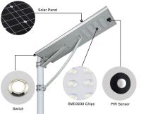 China Ip67 Integrated LED Solar Street Light 250W 5 Heads 1200x300x50mm for sale