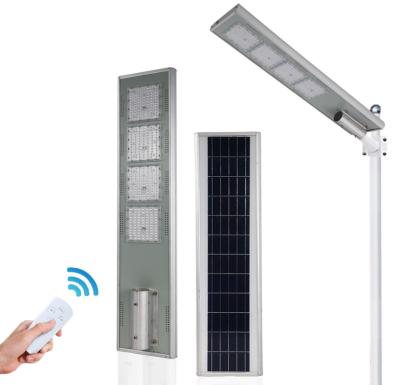China Automatic Integrated LED Solar Street Light 200 Watt 4 Heads 1070x220x50mm for sale