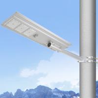 China 2 Heads 100 Watt Integrated LED Solar Street Light Factory 700x320x50mm for sale