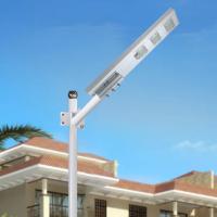 China 150w Ip66 Led Solar Integrated Lamp Square 3 Heads 900x220x50mm for sale