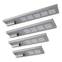 China 100w Led Solar Street Lighting System All In One 2 Heads 700x220x50mm for sale