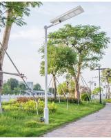 China 250W 5 Heads Integrated LED Solar Street Light Lamp  1200x220x50mm for sale
