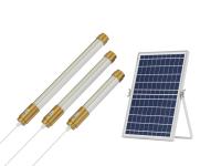 China Tube Solar Fluorescent Light Fixtures 200w Dimmable Tennis Court 350x350mm 6V 15W for sale