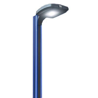 China 30w 50w 60W Outdoor LED Garden Pole Lights Post Square Column AoXin Lamp for sale