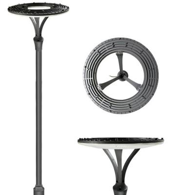 China Decorative Outdoor Led Garden Pole Light IP65 520x520x535MM 4.3KG for sale
