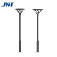 China 30w 40w 50w 60W Bright White Led Solar Garden Lights Fence Diy 2.5-5m for sale
