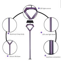 China 30W pure LED Solar Garden Lights replacement Aluminum Love Lamp With Lamp Belt for sale