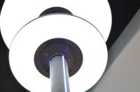 China IP65 Two Circle Shaped Aluminum Courtyard Lamps, Two Light Sources With Lamp Strips for sale