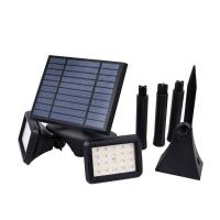 China Waterproof Garden Solar Ground Flood Lights IP65 3.5W Dual Head High Brightness for sale