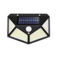 China Smart Solar Fence Wall And Post Light Solar Motion Sensor Fence Lights Garden Portable for sale
