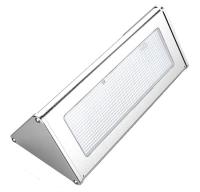 China Outdoor Solar Induction Wall Lamp Human Body IP65 Triangular Aluminum for sale