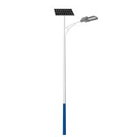 China 30 Watt Led Solar Street Light All In One 6m 8m Outdoor Road Single Arm Induction for sale