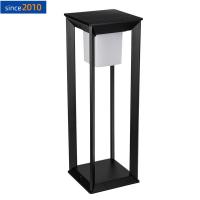 China 15w 20w 25w 30W Pathway Solar Garden Lights Waterproof Lamps Hollow Out Design for sale