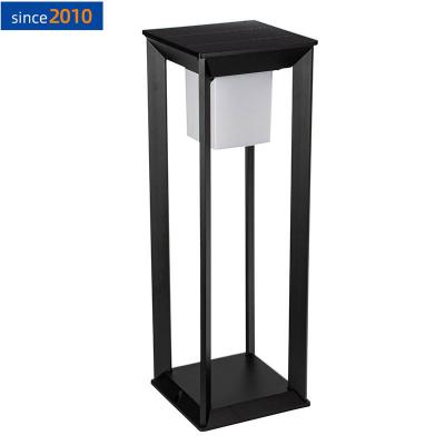 China 15w 20w 25w 30W Pathway Solar Garden Lights Waterproof Lamps Hollow Out Design for sale