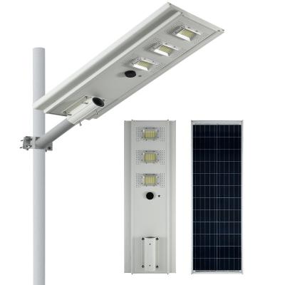 China 30w 40w 50w 60w 100W 80w All In One Solar Street Light Integrated Waterproof for sale
