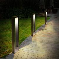 China Path Motion Sensor Lawn Lights Outdoor Column Lamp Garden Minimalist Landscape for sale