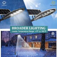 China Outdoor LED Solar Sensor Street Light With Remote Control Manual Ip67 Ip66 for sale